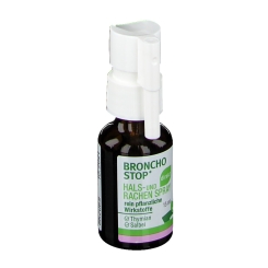 BRONCHOSTOP® Thymian Salbei Hals- und Rachenspray - shop-apotheke.at