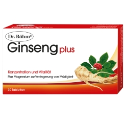 Dr. Böhm® Ginseng plus Tabletten - shop-apotheke.at