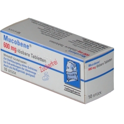 Mucobene® 600 mg-lösbare Tabletten - shop-apotheke.at