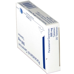 Paracetamol Genericon 500mg - shop-apotheke.at