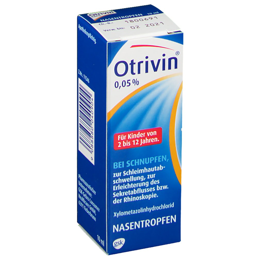 Otrivin® 0,05% Nasentropfen - shop-apotheke.at