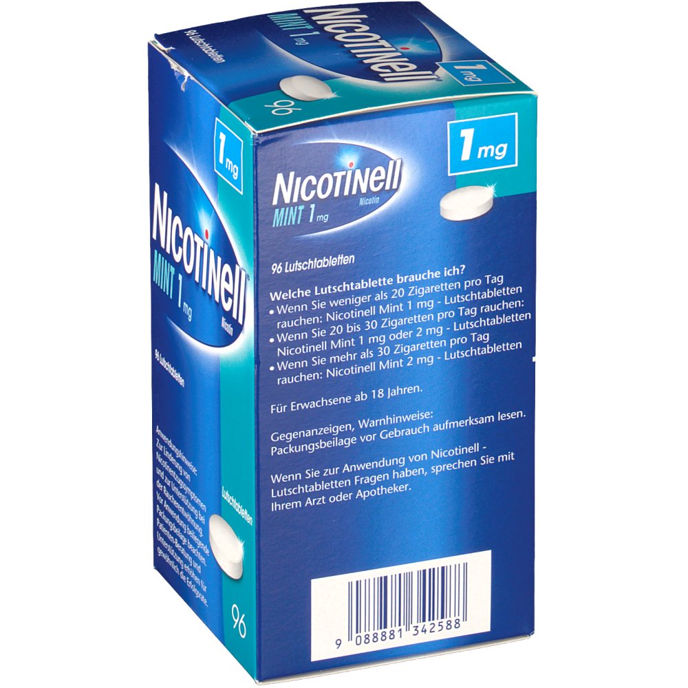 NICOTINELL® Lutschtabletten 1 mg mint - shop-apotheke.at