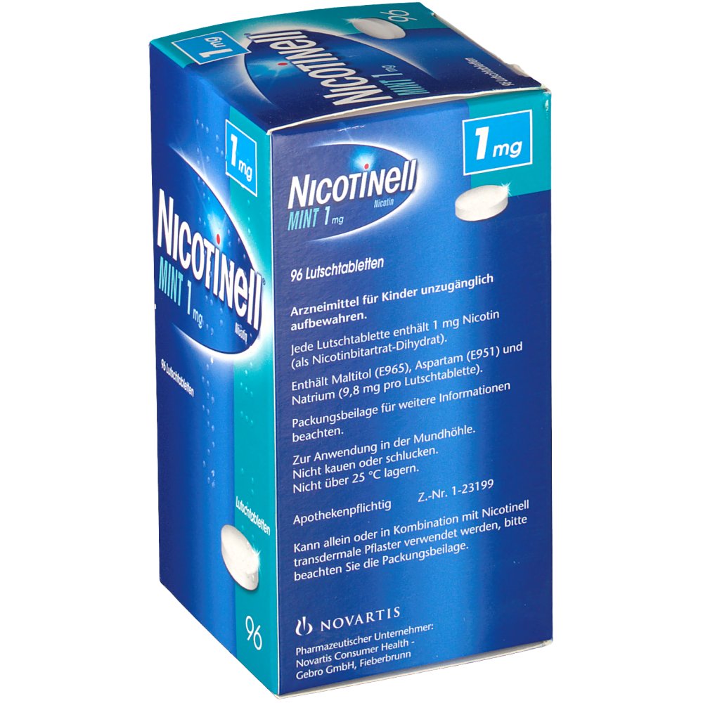 NICOTINELL® Lutschtabletten 1 mg mint - shop-apotheke.at