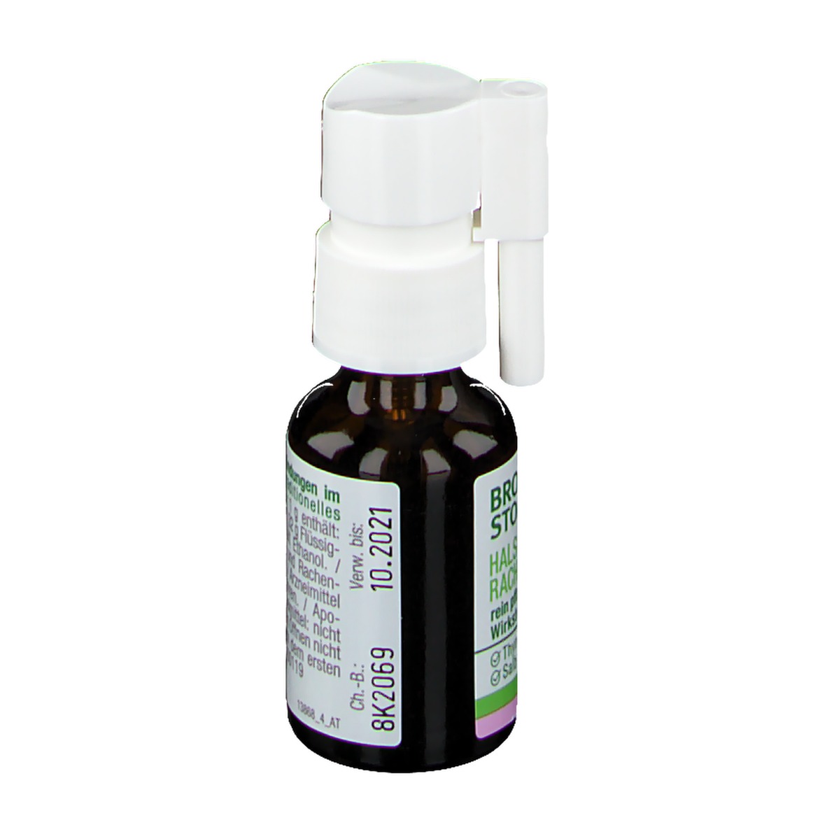 BRONCHOSTOP® Thymian Salbei Hals- und Rachenspray - shop-apotheke.at