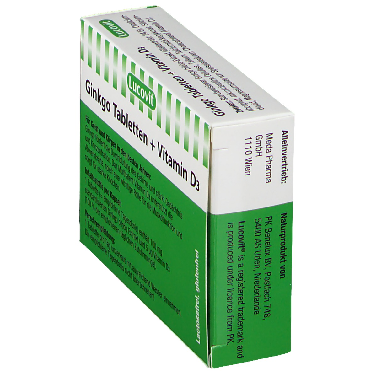 Lucovit Ginkgo Tabletten + Vitamin D3 - shop-apotheke.at