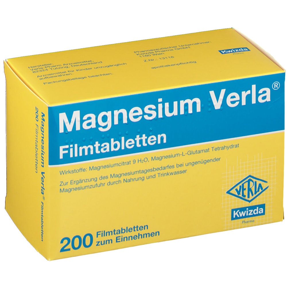 Magnesium Verla Shop apotheke at