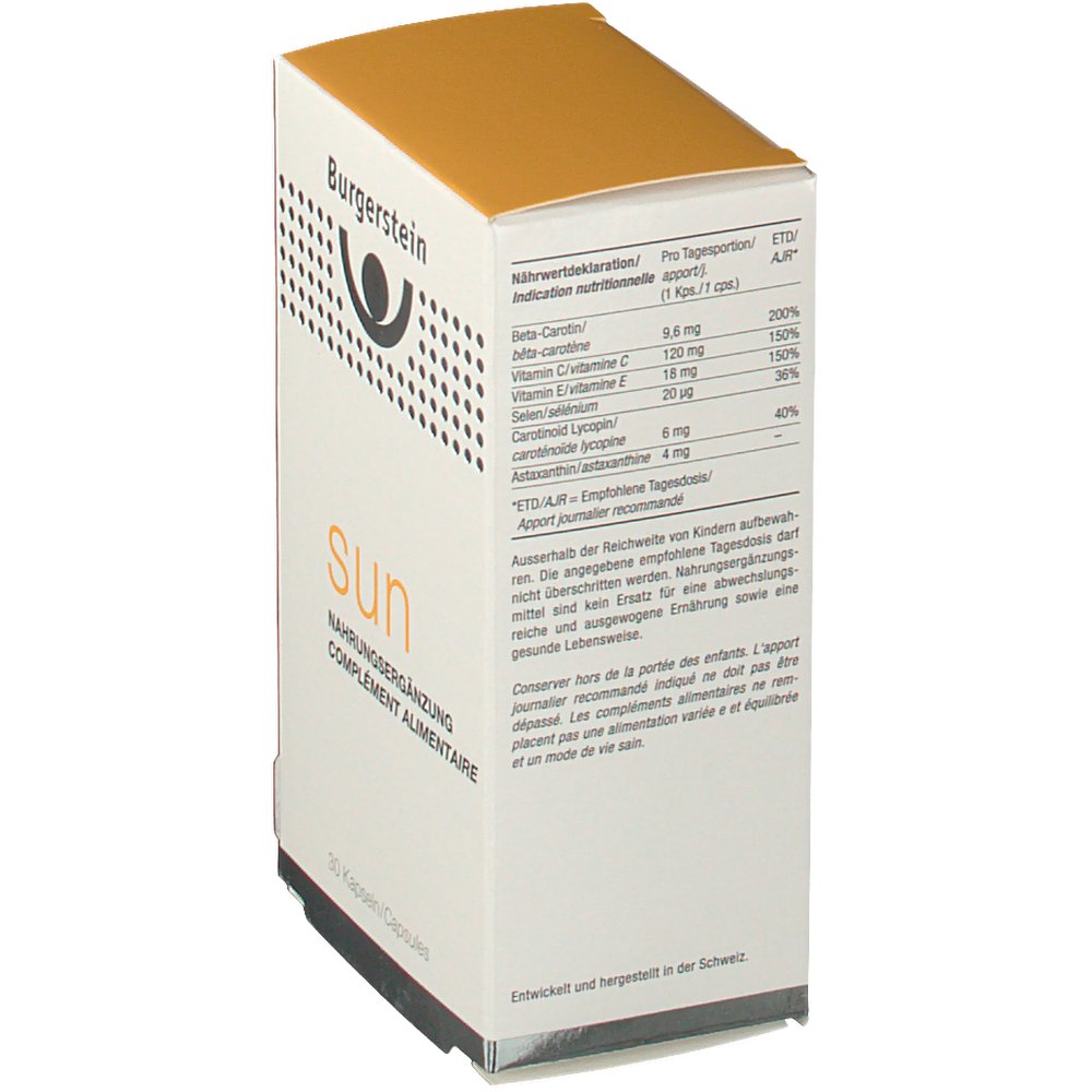 Burgerstein sun - shop-apotheke.at