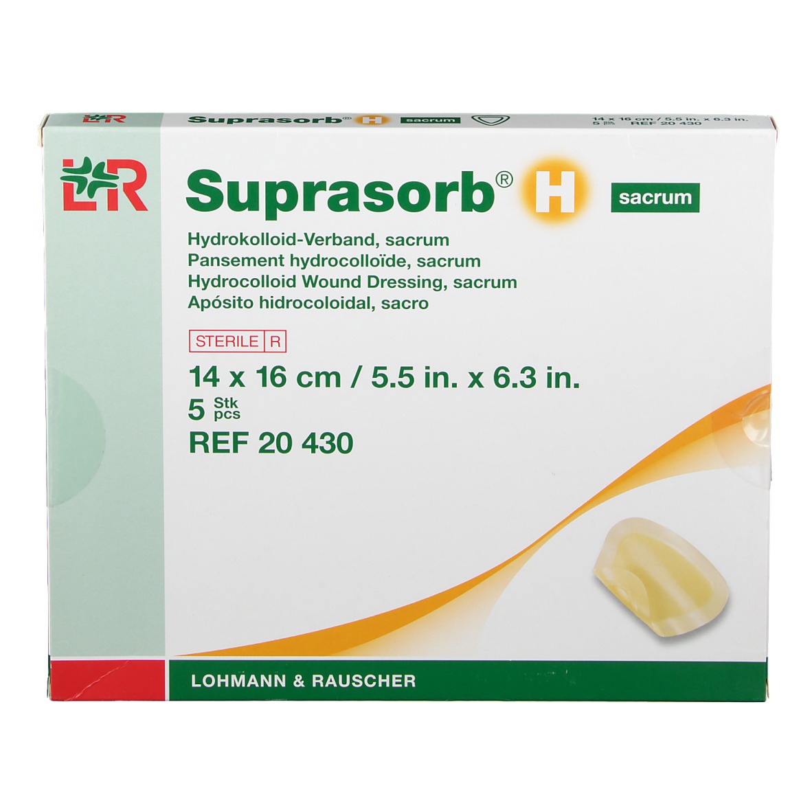 Suprasorb® H 14 cm x 16 cm sacrum - shop-apotheke.at