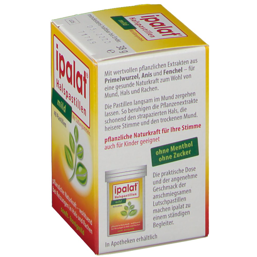 ipalat® Halspastillen mild - shop-apotheke.at
