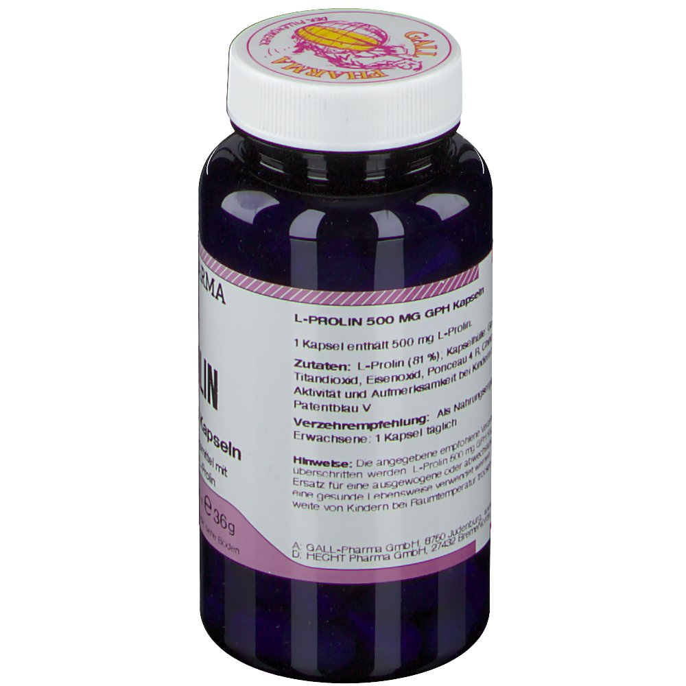 GALL PHARMA L-Prolin 500 mg GPH Kapseln - shop-apotheke.at