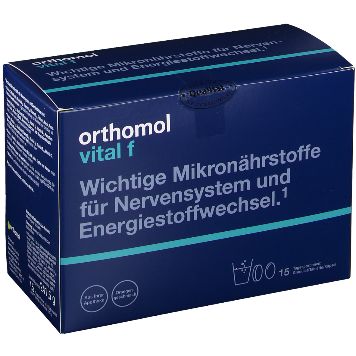 Orthomol Vital f Granulat/Tabletten/Kapsel Orange - shop-apotheke.at