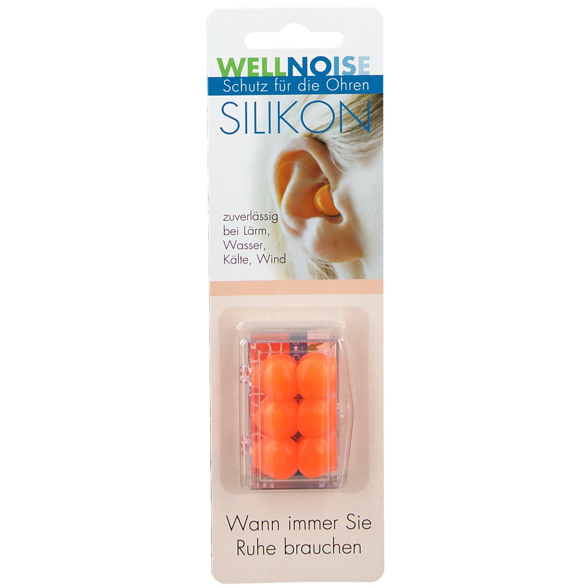 WELLNOISE Ohrenstopfen orange Blister - shop-apotheke.at