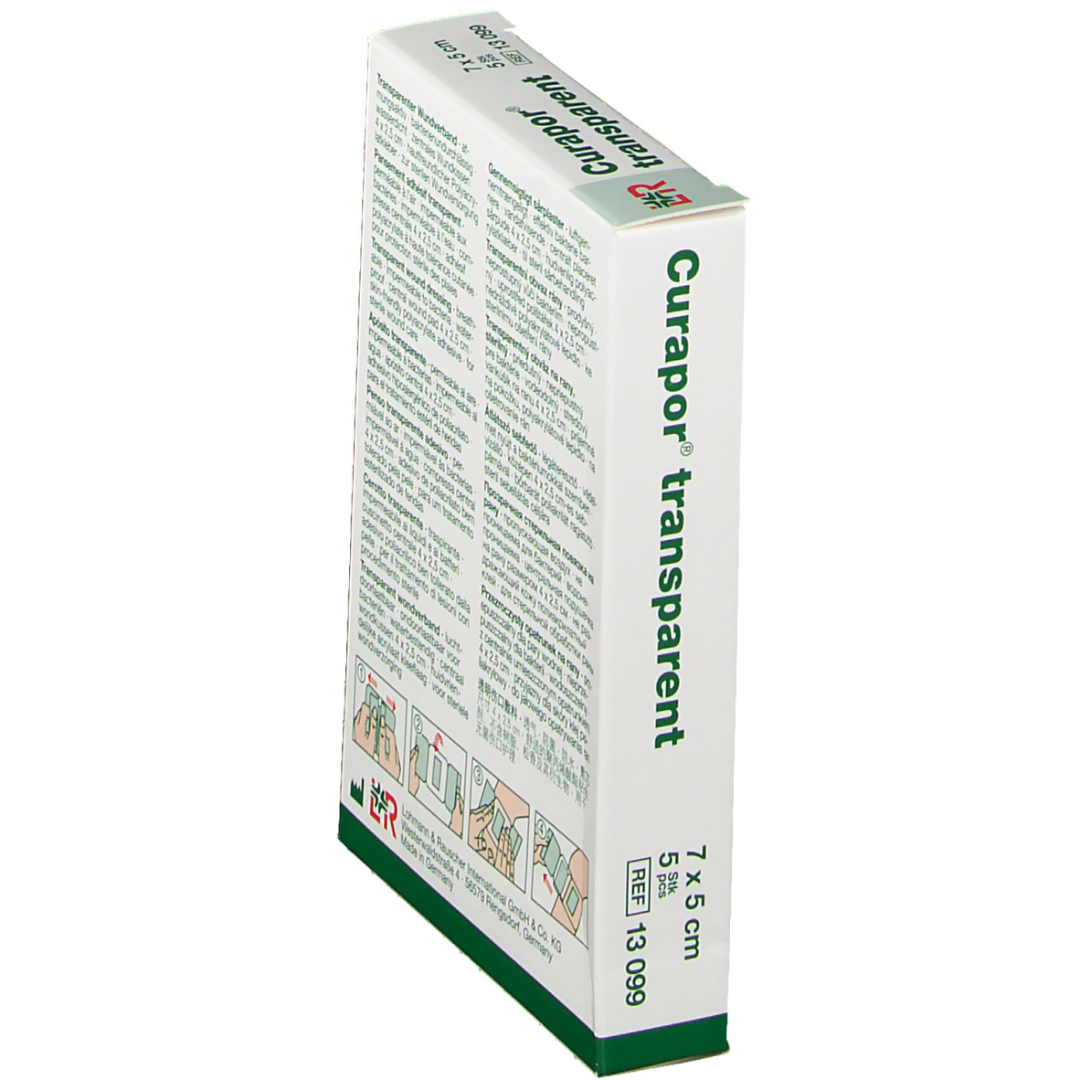 Curapor® transparent 5 cm x 7 cm steril - shop-apotheke.at
