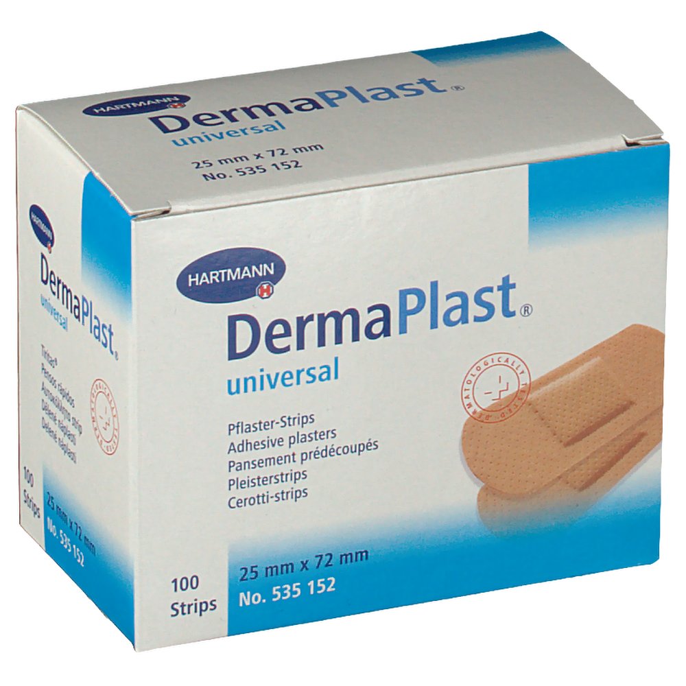 DermaPlast® universal Pflaster 25 x 72 mm - shop-apotheke.at