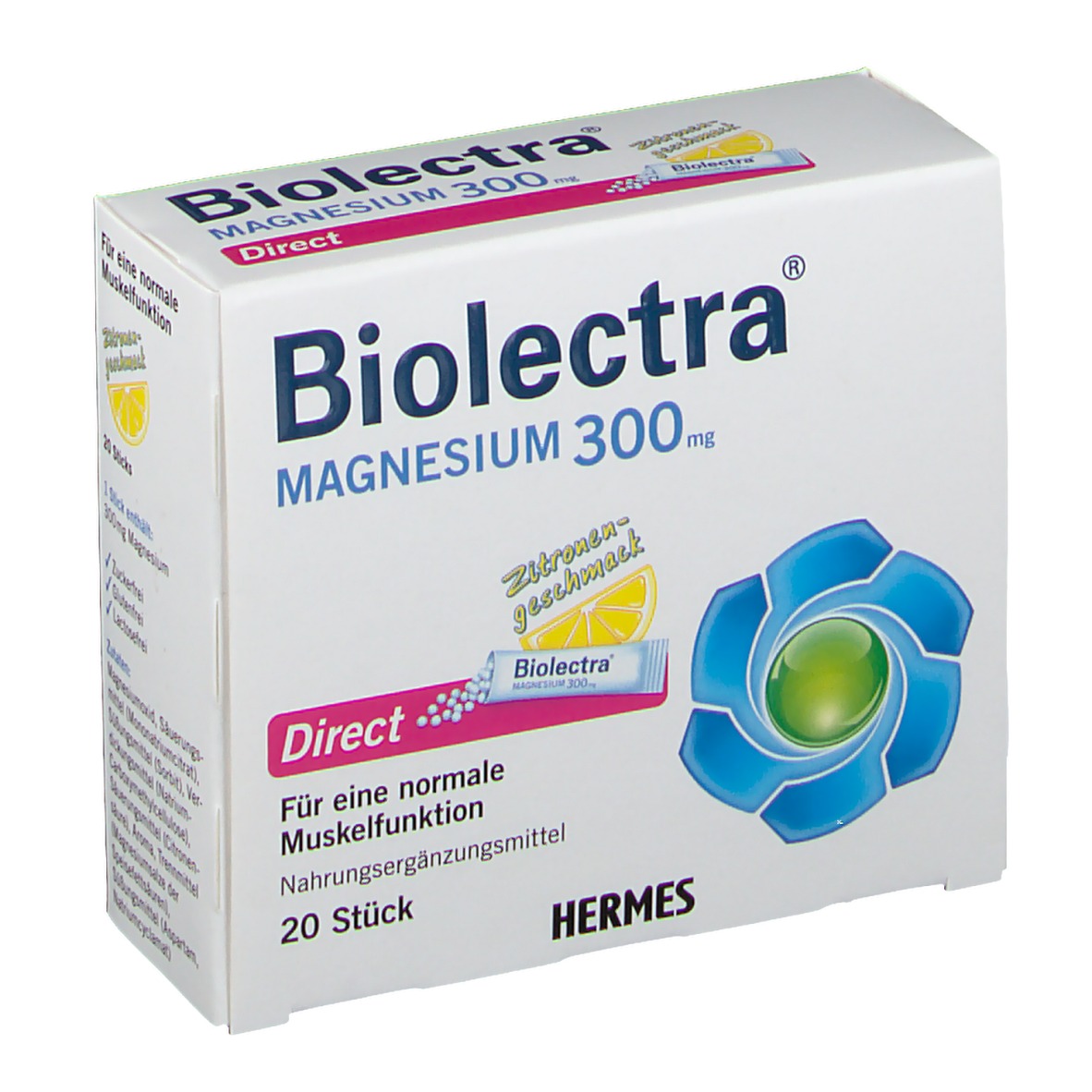 Biolectra® Magnesium 300 mg Direct Zitrone - shop-apotheke.at