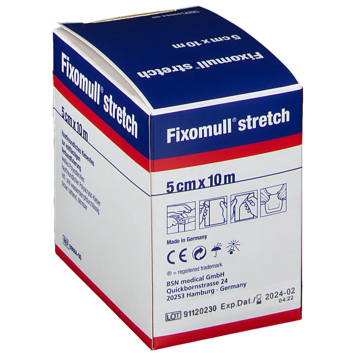 Fixomull® stretch 5 cm x 10 m - shop-apotheke.at