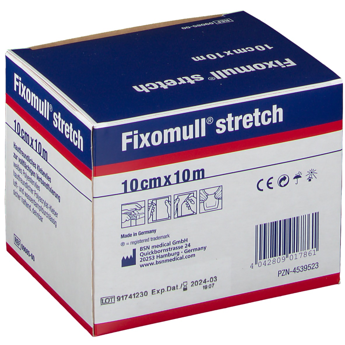 Fixomull® stretch 10 cm x 10 m - shop-apotheke.at