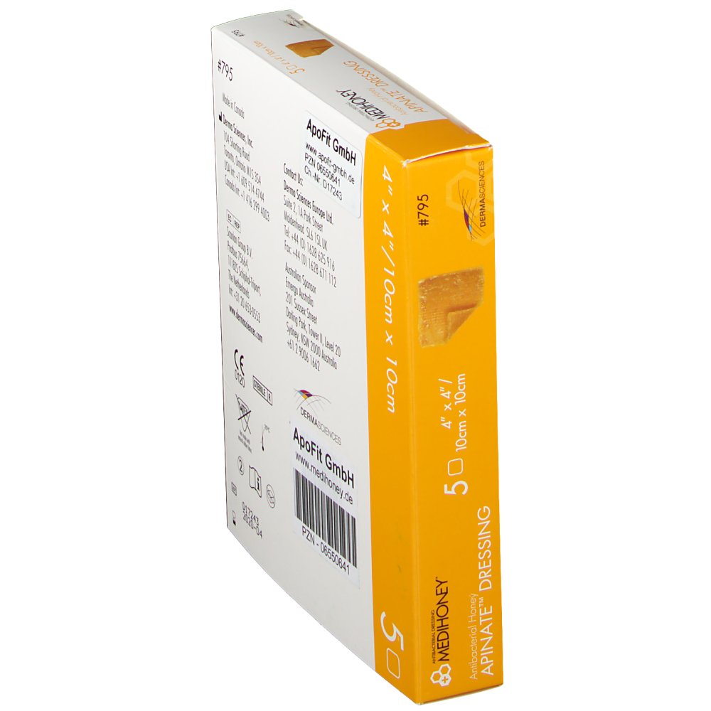 MEDIHONEY® antibakterieller Alginatverband 10 x 10 cm - shop-apotheke.at