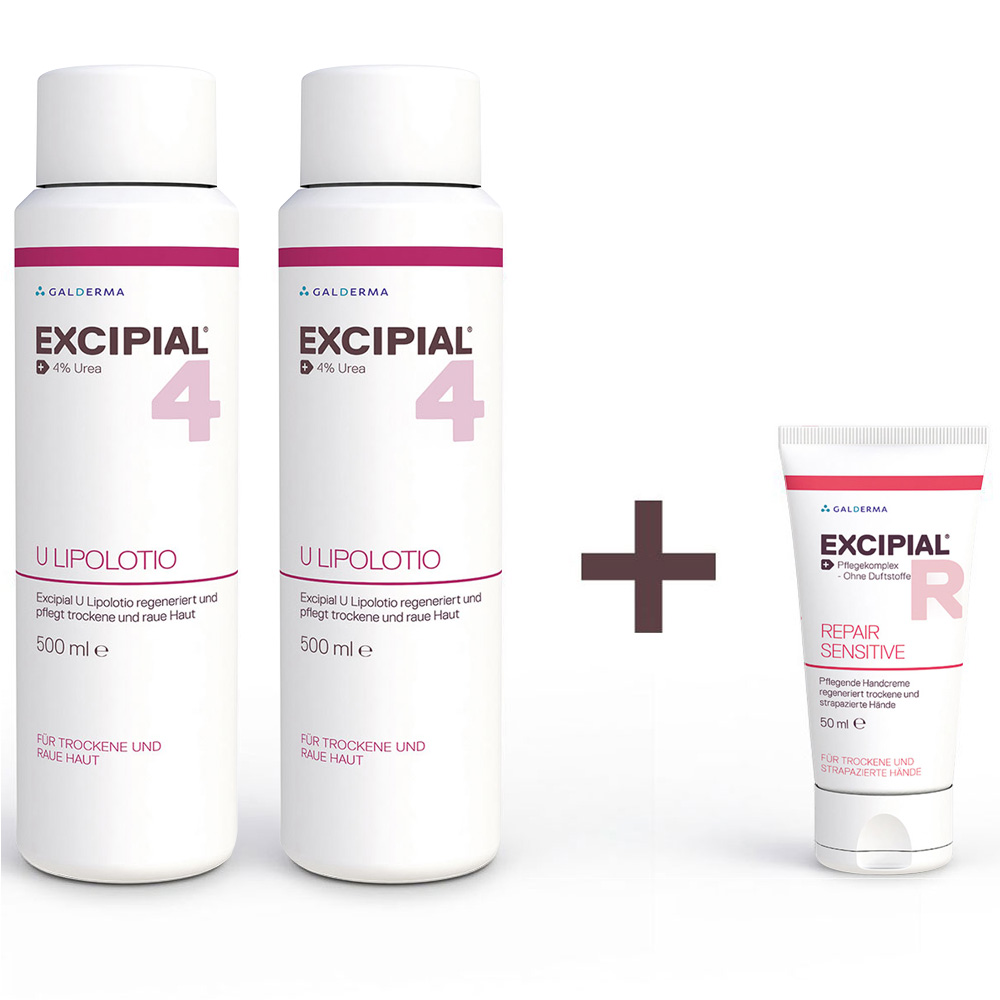 Excipial® U Lipolotio + Repair Sensitive Handcreme 50 ml GRATIS - shop ...