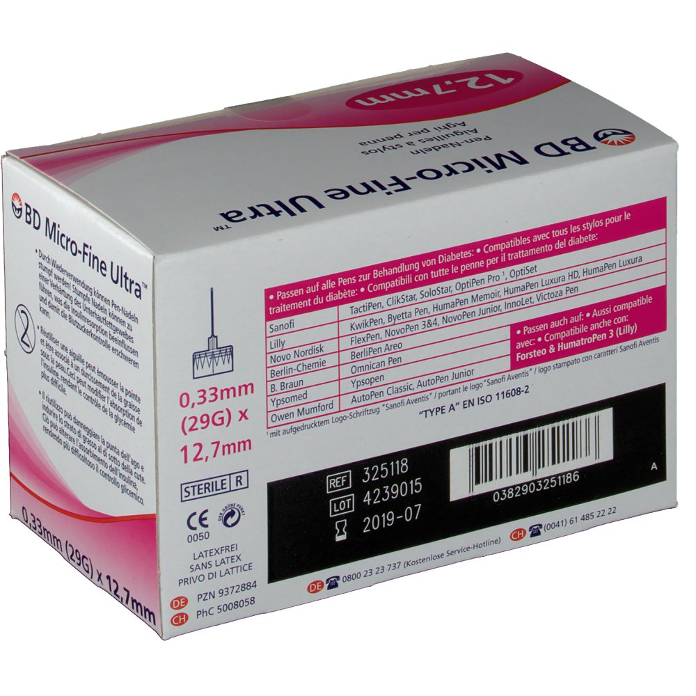 BD Micro-Fine Ultra™ 29G 0,33 x 12,7 mm - shop-apotheke.at