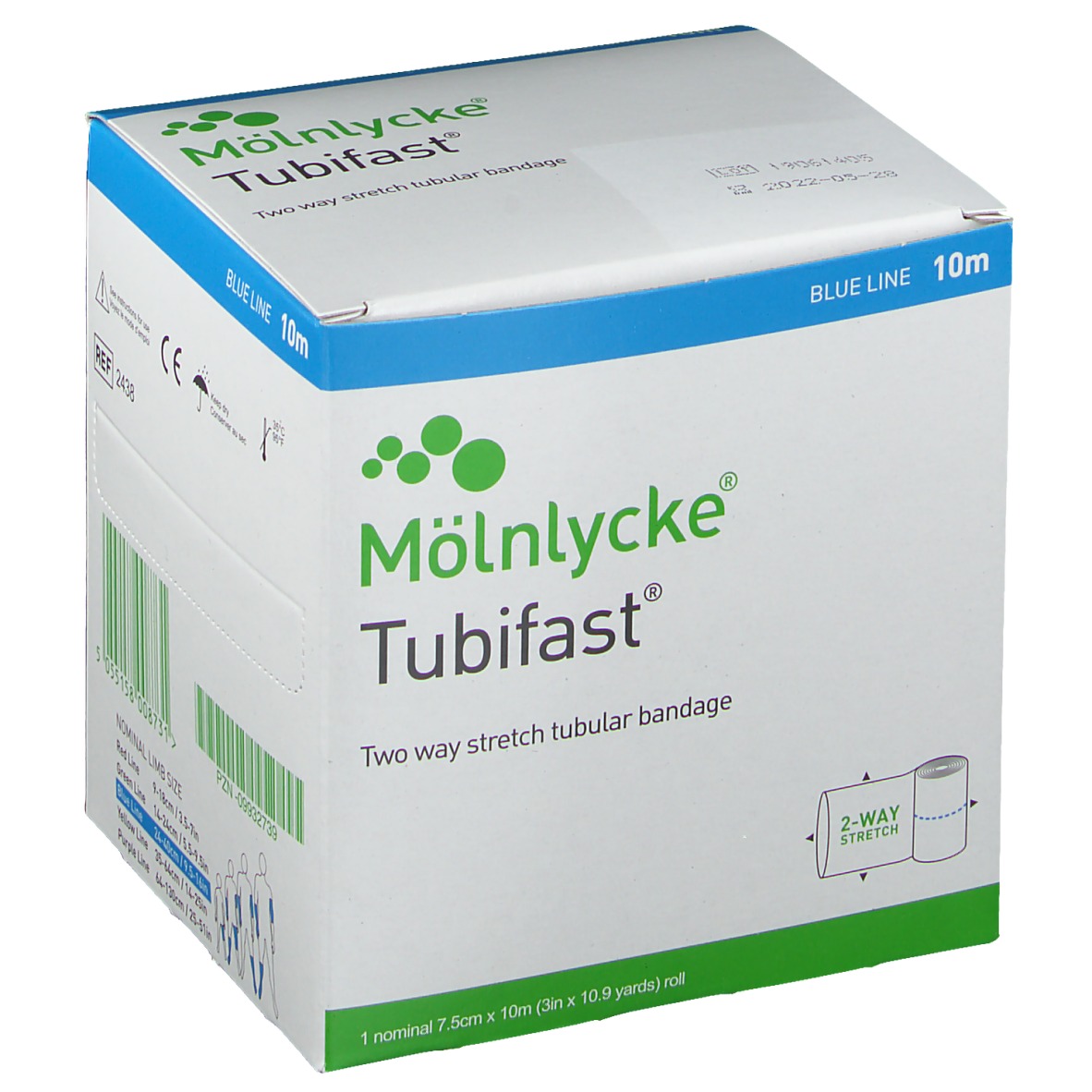Tubifast 2-Way Stretch 7,5 cm x 10 m blau - shop-apotheke.at