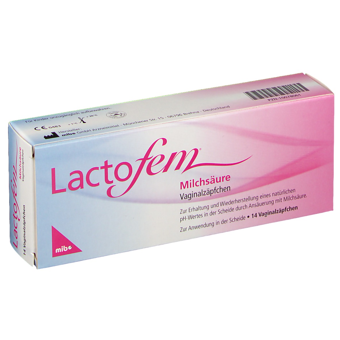 Lactofem® Milchsäure Vaginalzäpfchen - shop-apotheke.at
