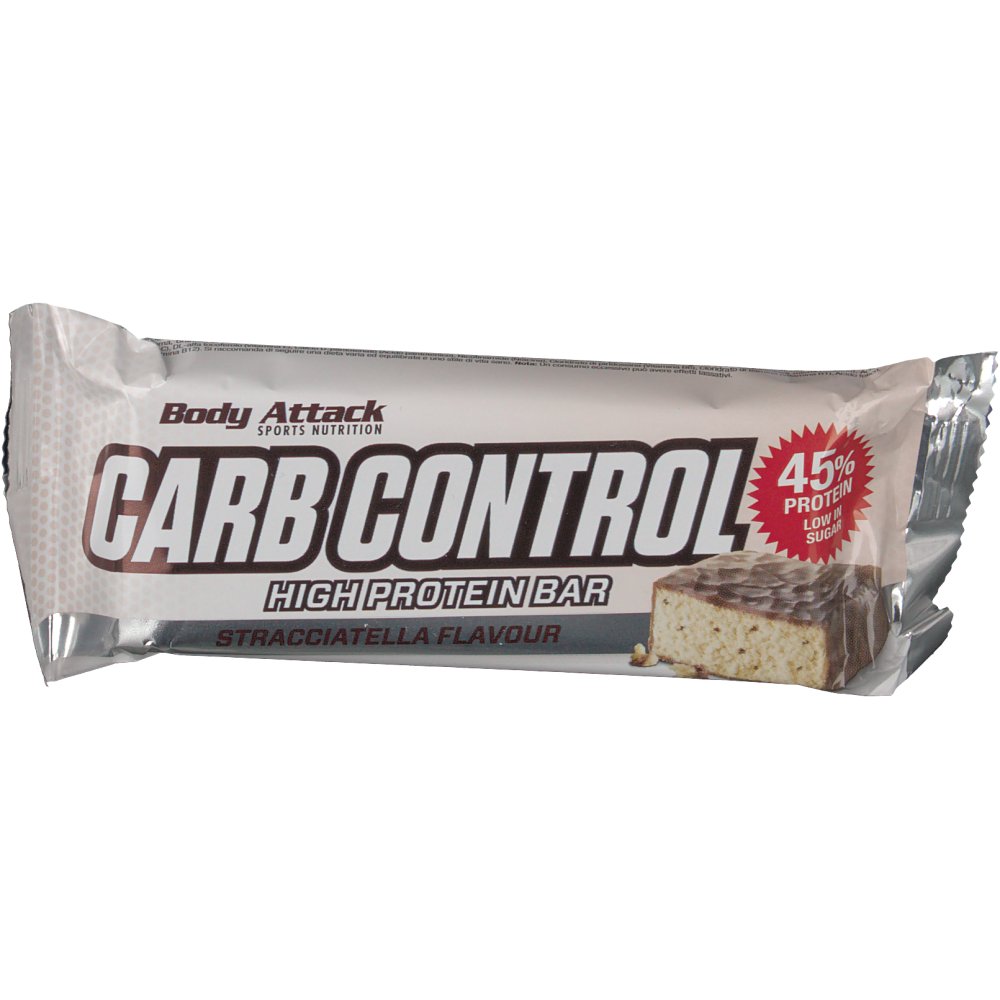 Body Attack Carb Control Proteinriegel Straciatella Shop Apotheke At