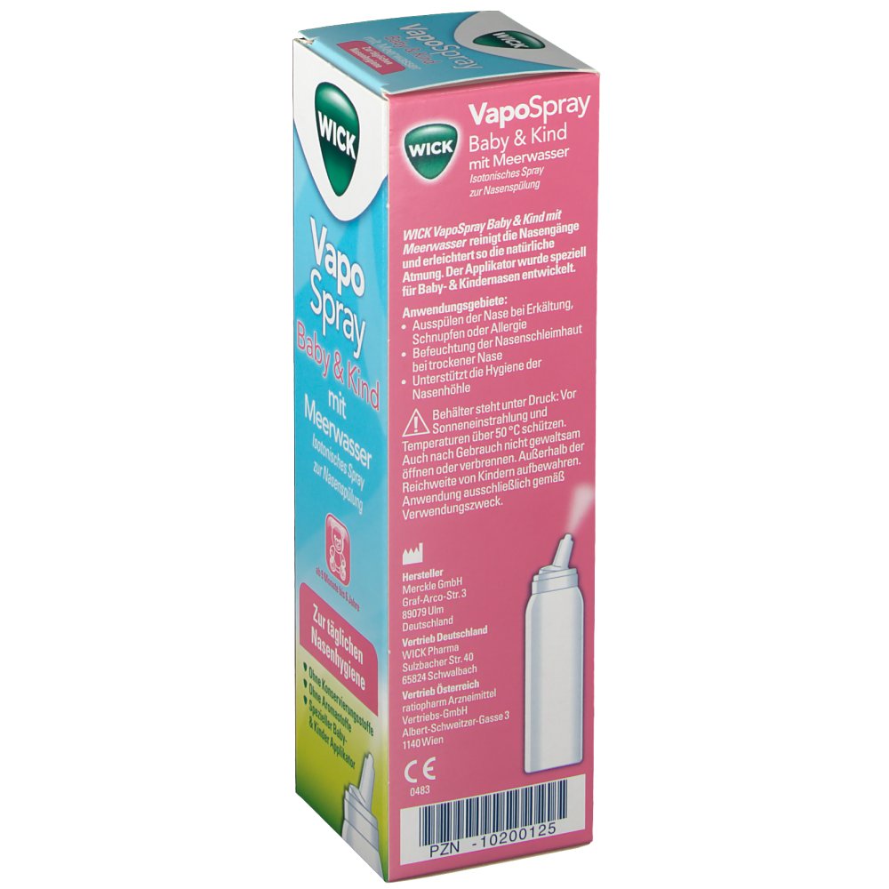 WICK VapoSpray Baby & Kind mit Meerwasser - shop-apotheke.at
