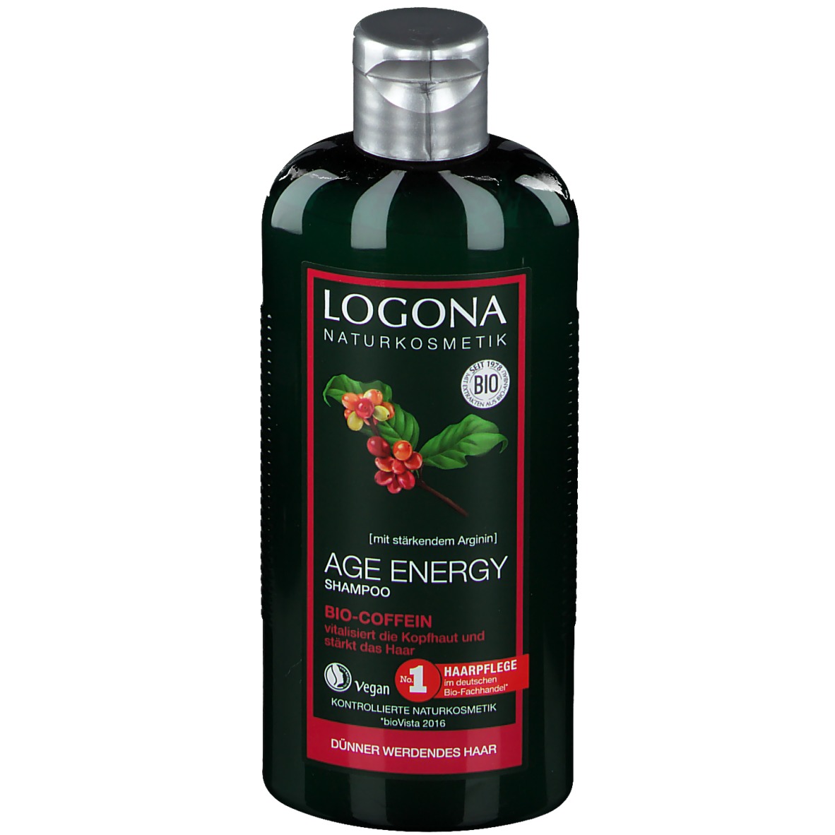 LOGONA Naturkosmetik Age Energy Shampoo Bio-Coffein - shop-apotheke.at