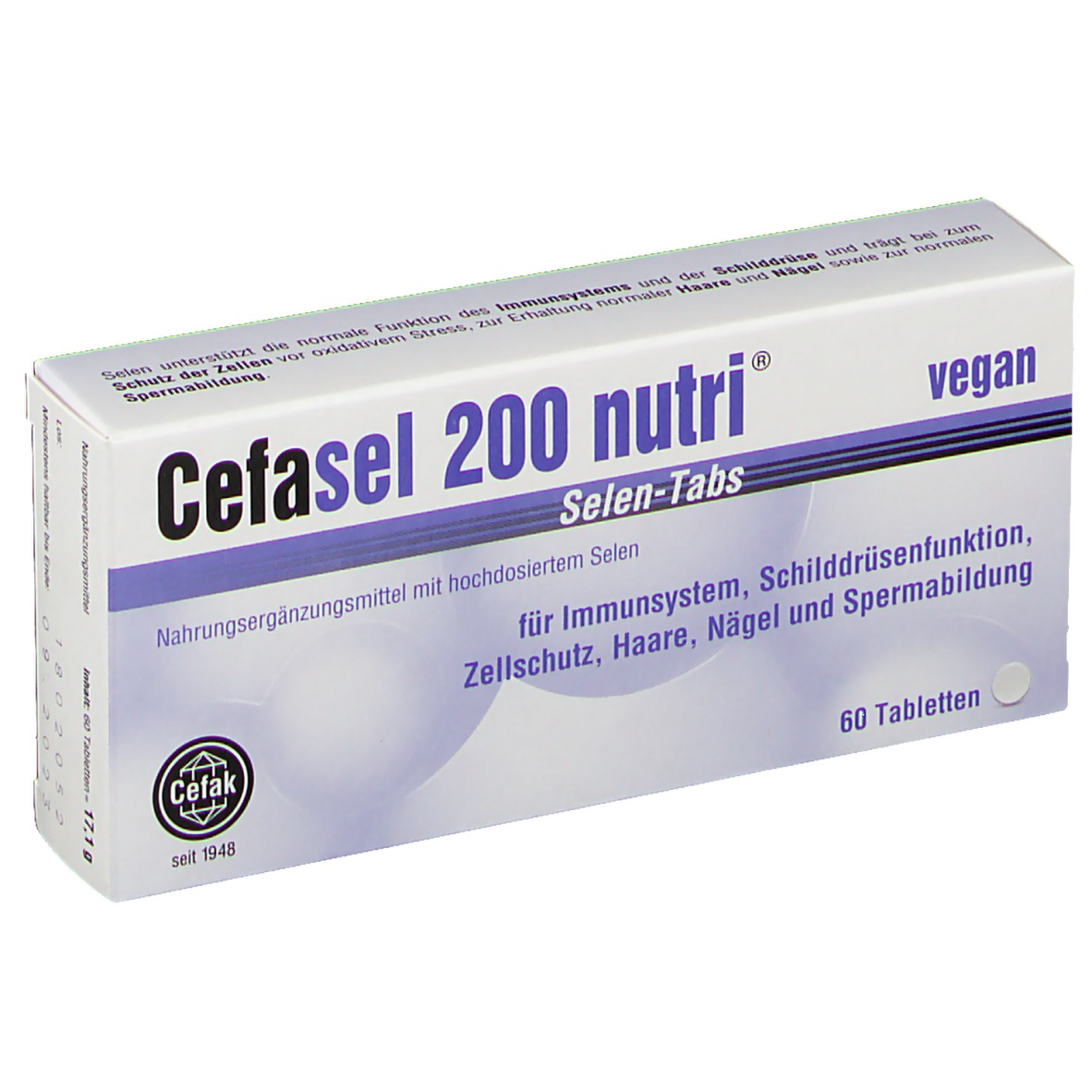 Cefasel 200 nutri® Selen-Tabs - shop-apotheke.at