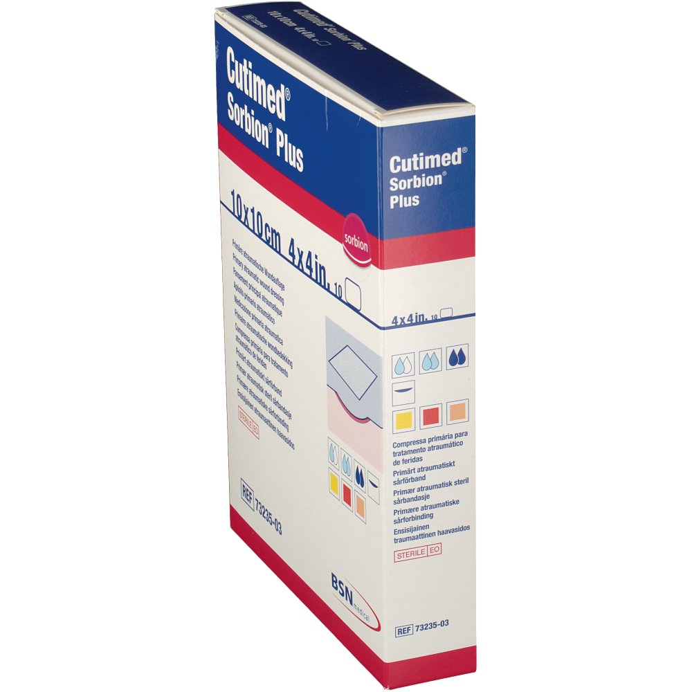 Cutimed® Sorbion Plus 10 cm x 10 cm - shop-apotheke.at