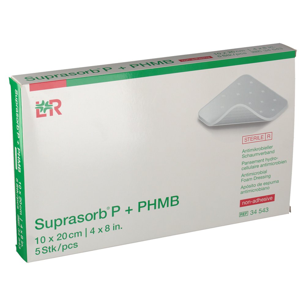 Suprasorb® P + PHMB 10 x 20 cm - shop-apotheke.at