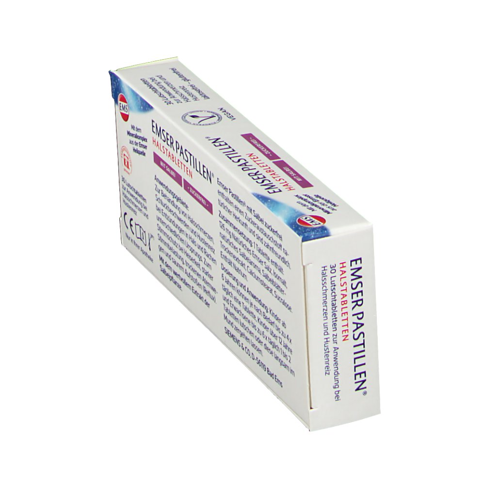 Emser Pastillen® Halstabletten mit Salbei Zuckerfrei - shop-apotheke.at