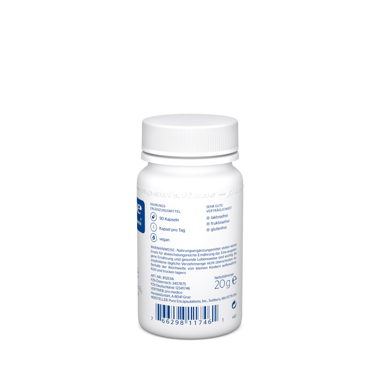 pure encapsulations® B12 Folate - shop-apotheke.at