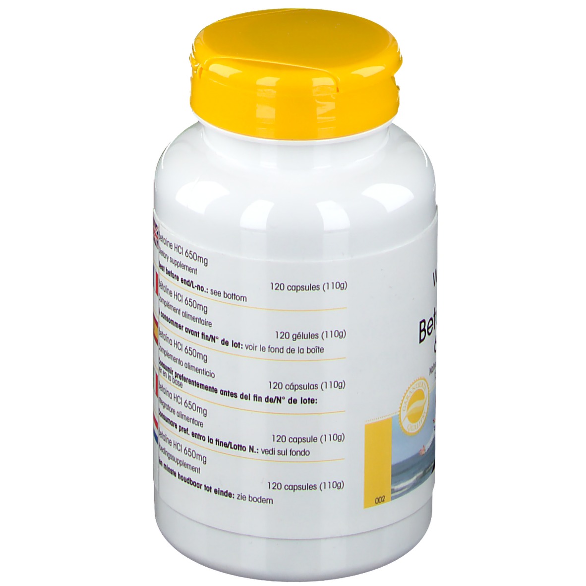 Betain HCL 650 mg - shop-apotheke.at