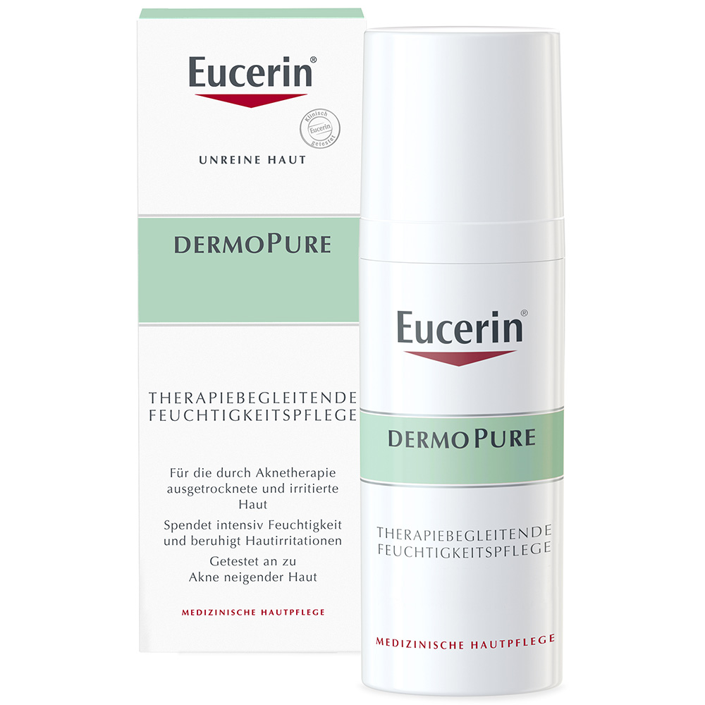 Faszinierend Eucerin Dermopure Therapiebegleitende Feuchtigkeitspflege Bilder