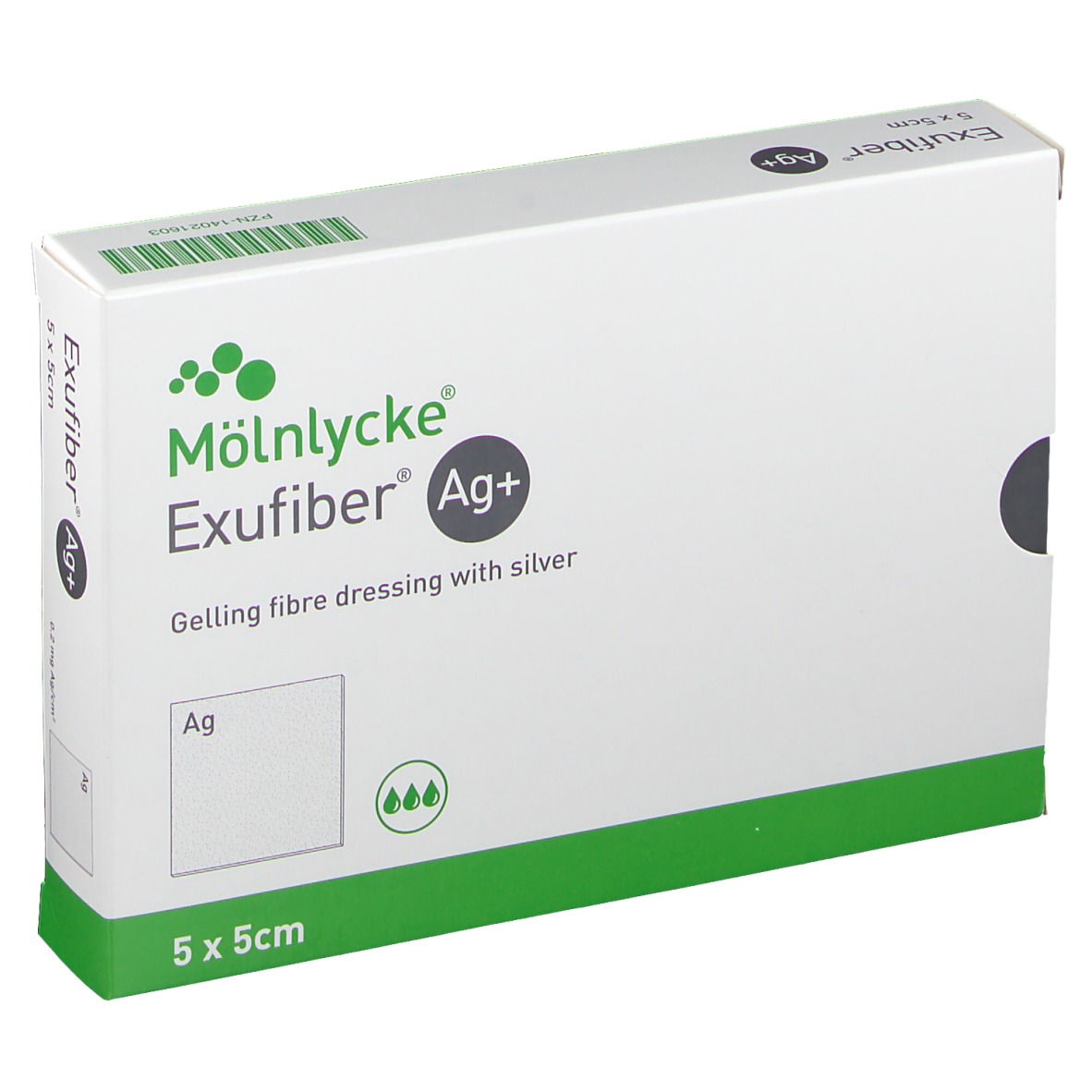 Exufiber Ag+ 5 x 5 cm - shop-apotheke.at