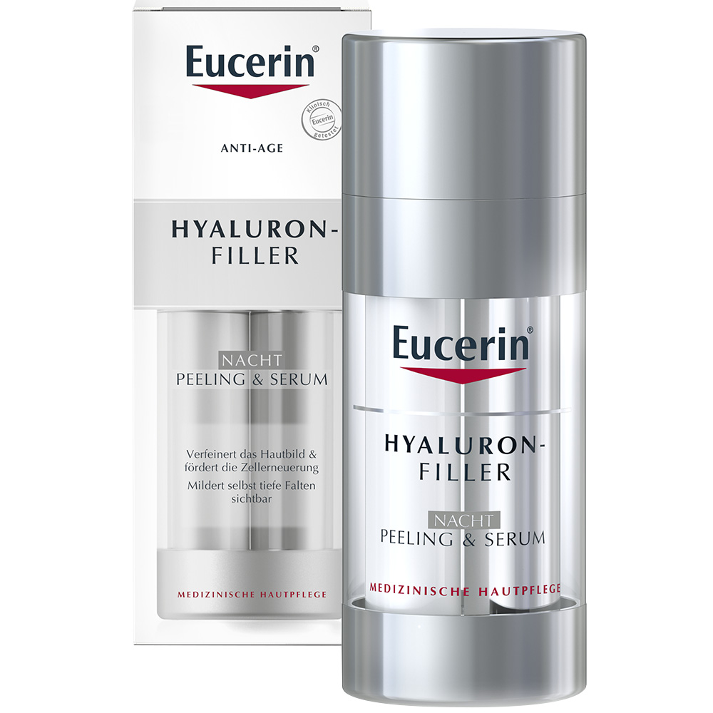 EUCERIN Anti-Age HYALURON-FILLER Nacht Peel.+Serum - shop-apotheke.at