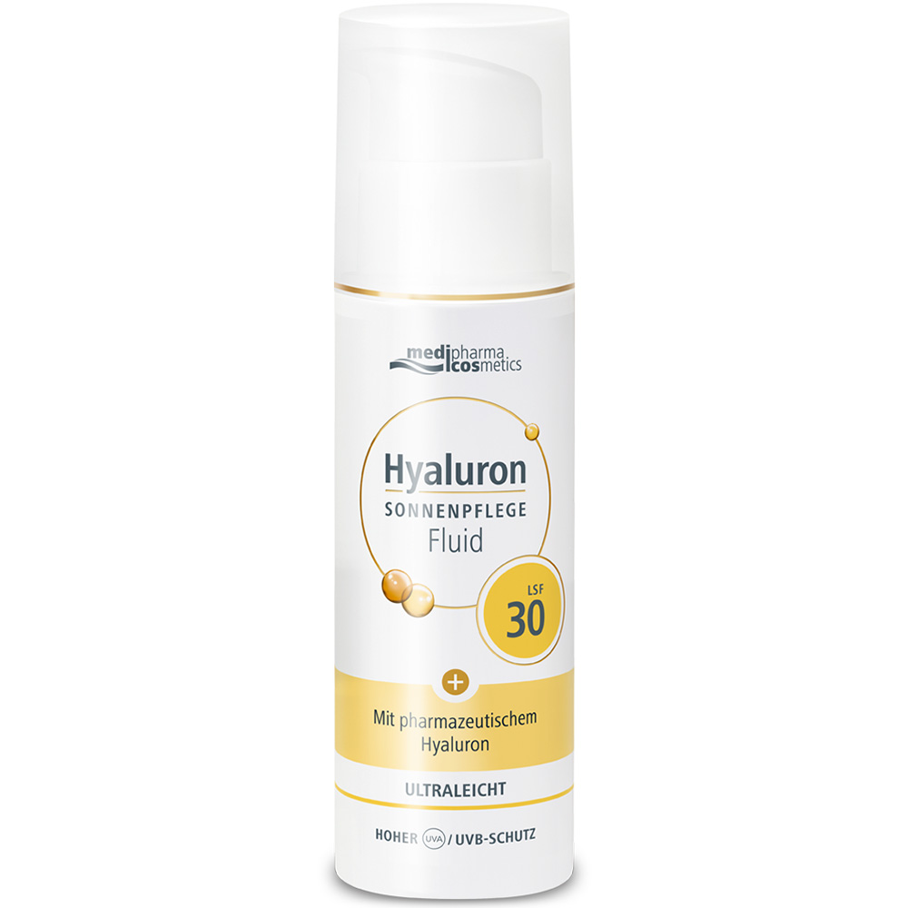medipharma cosmetics Hyaluron Sonnenpflege Fluid LSF 30 - shop-apotheke.at