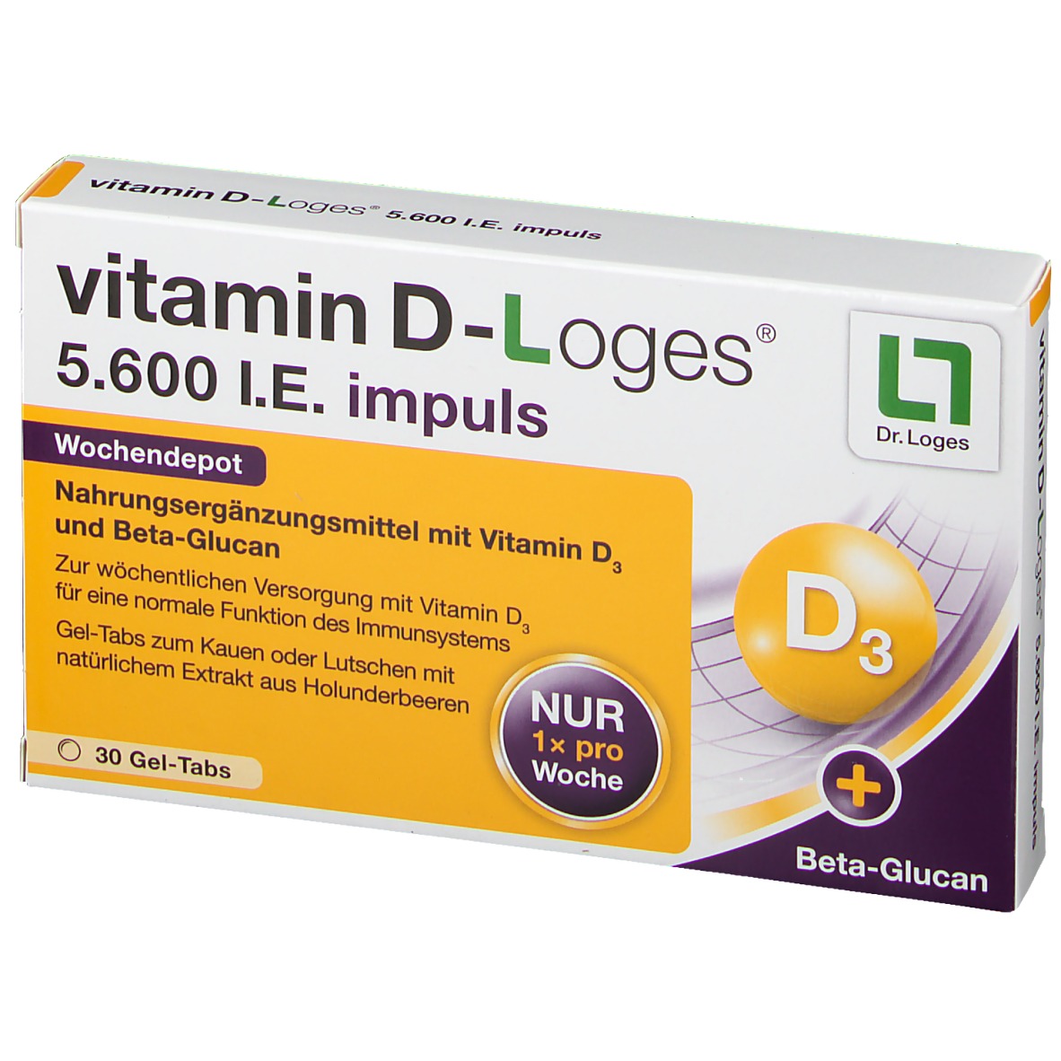 vitamin D-Loges® 5.600 I.E. impuls - shop-apotheke.at