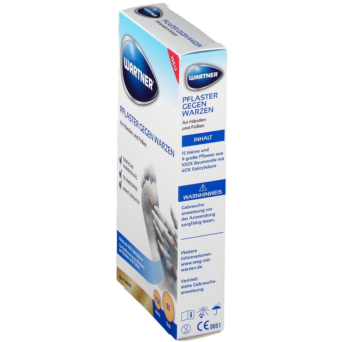 WARTNER® Pflaster gegen Warzen - shop-apotheke.at