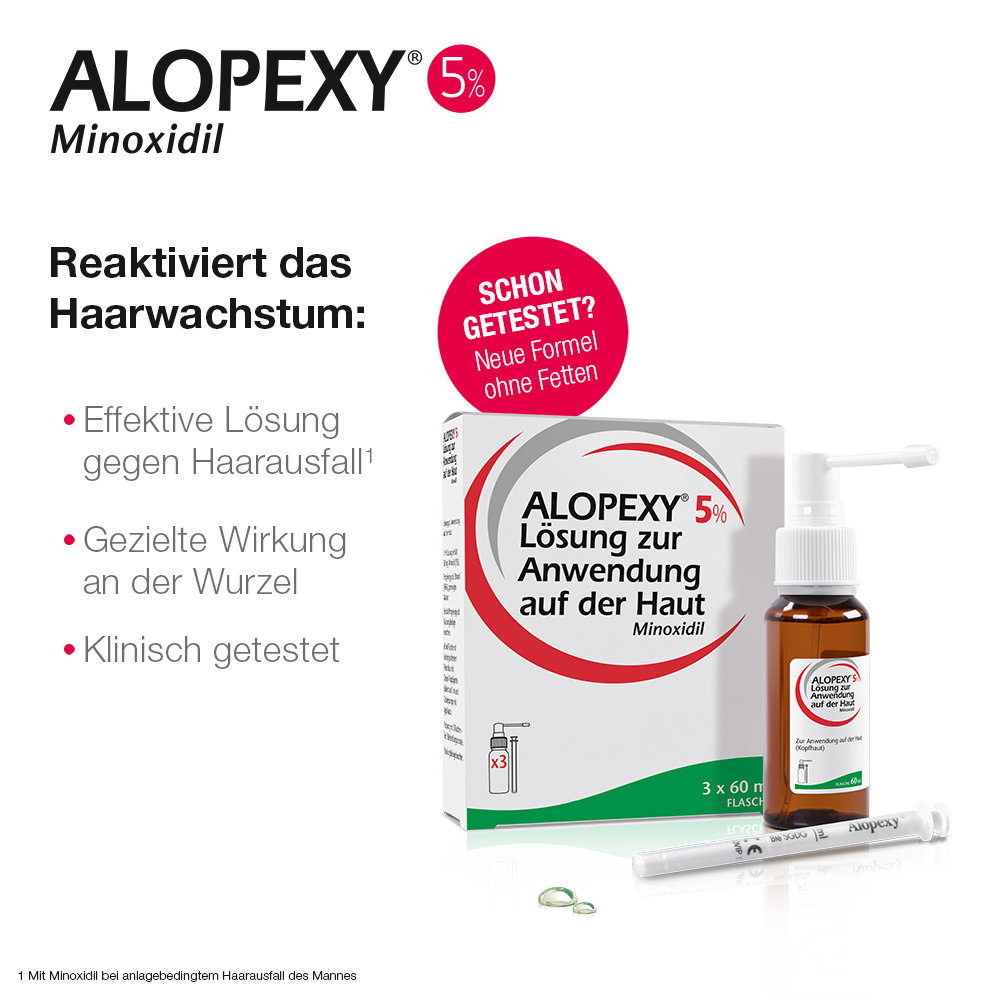 ALOPEXY® 5% 3X60 ml - shop-apotheke.at