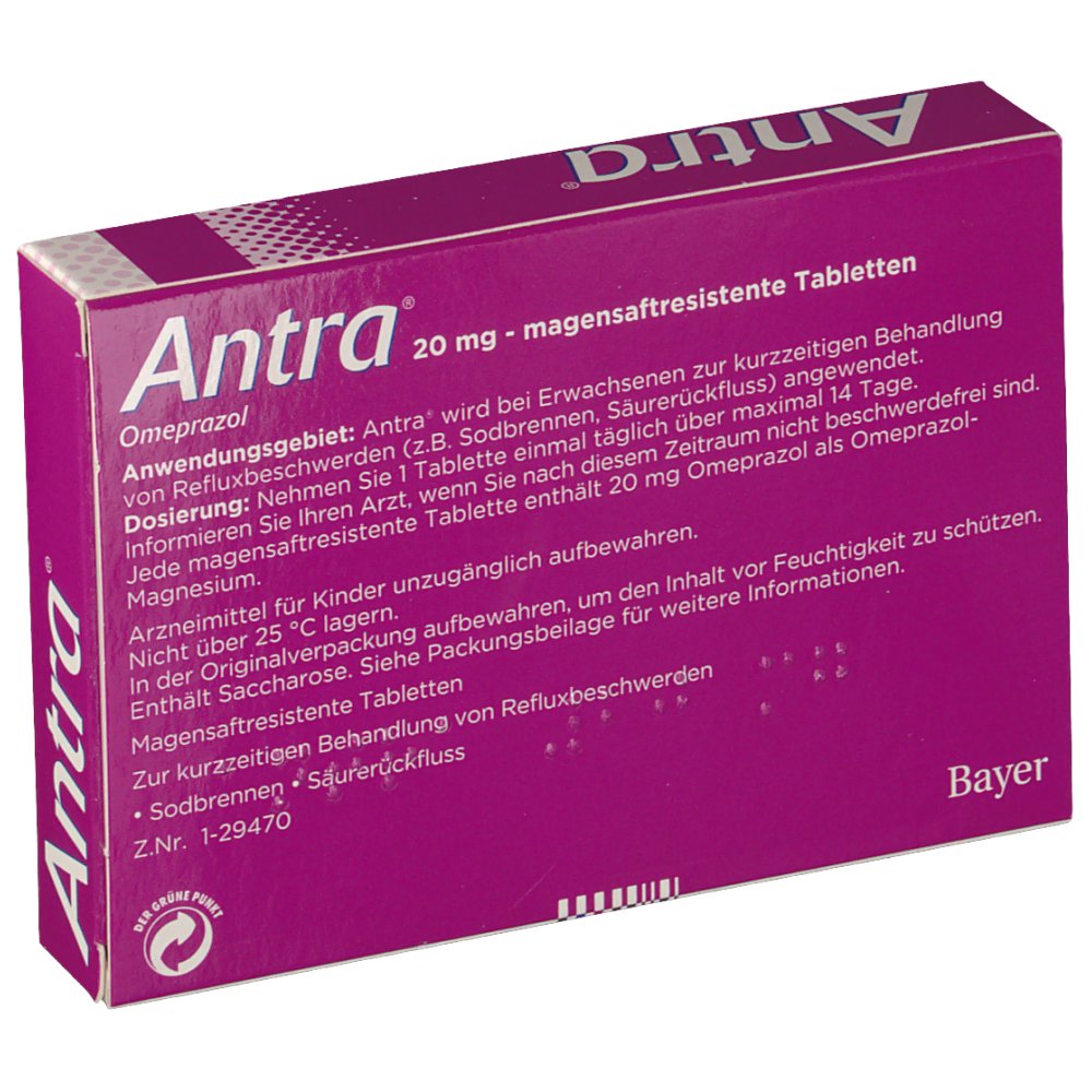 Antra® 20 mg 7 St - shop-apotheke.at