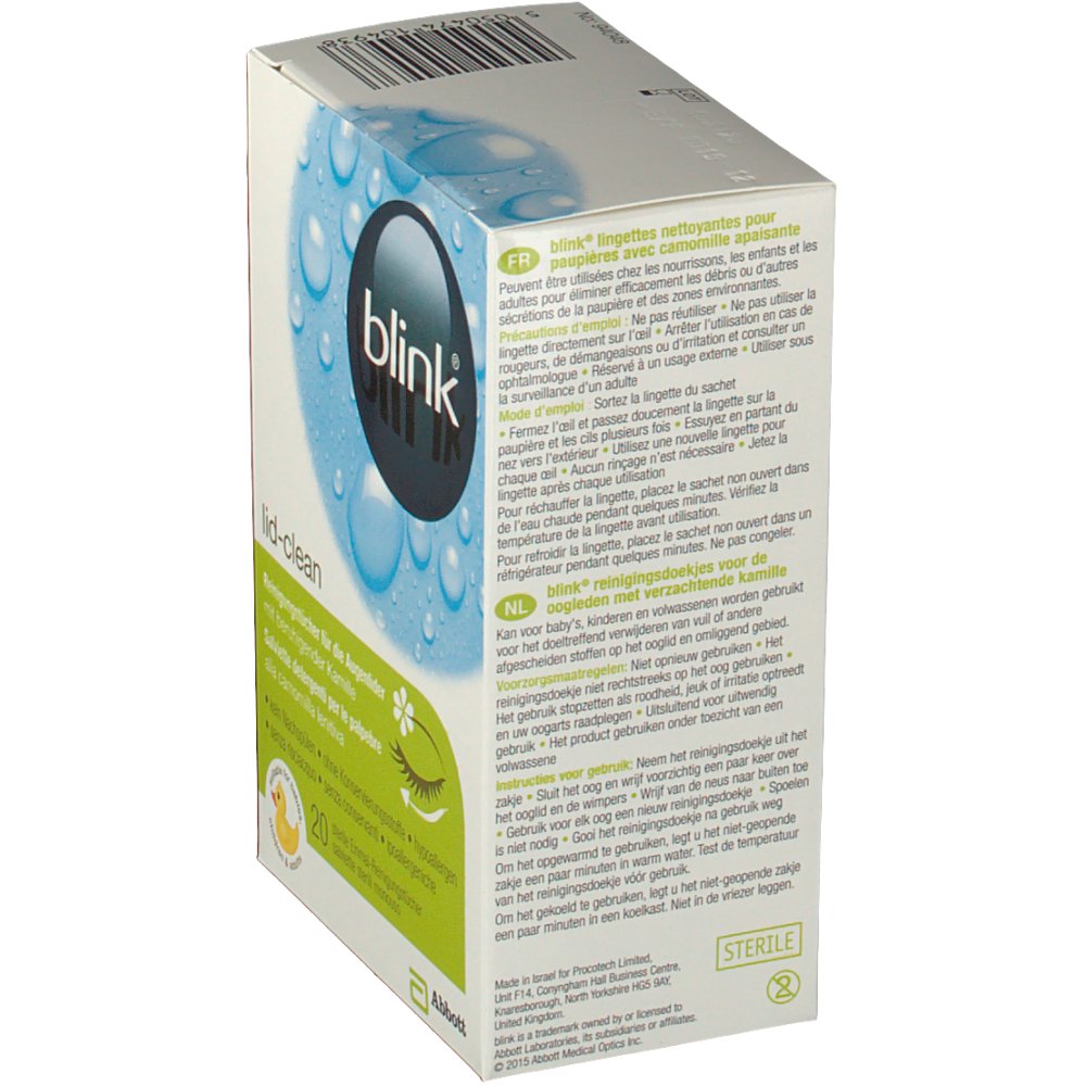 blink® lid-clean 20 St - shop-apotheke.at