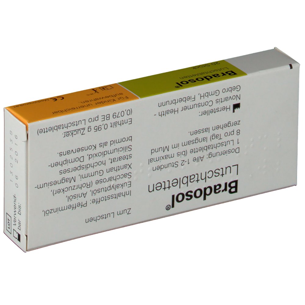 Bradosol® Lutschtabletten 20 St - shop-apotheke.at