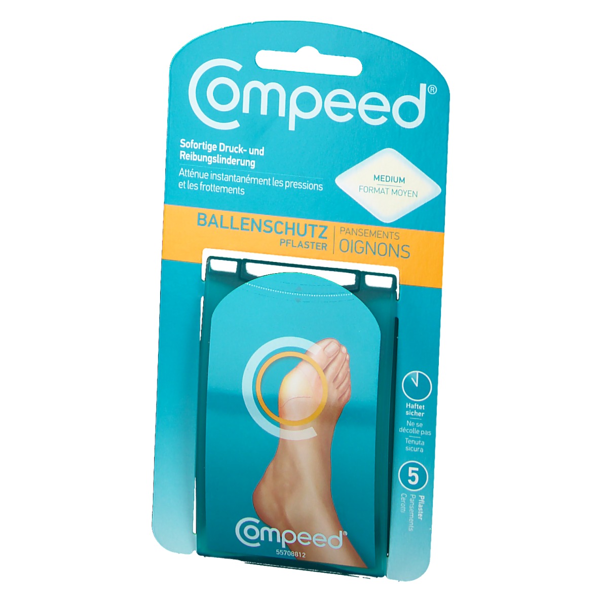 Compeed® Ballenschutzpflaster 5 St - shop-apotheke.at