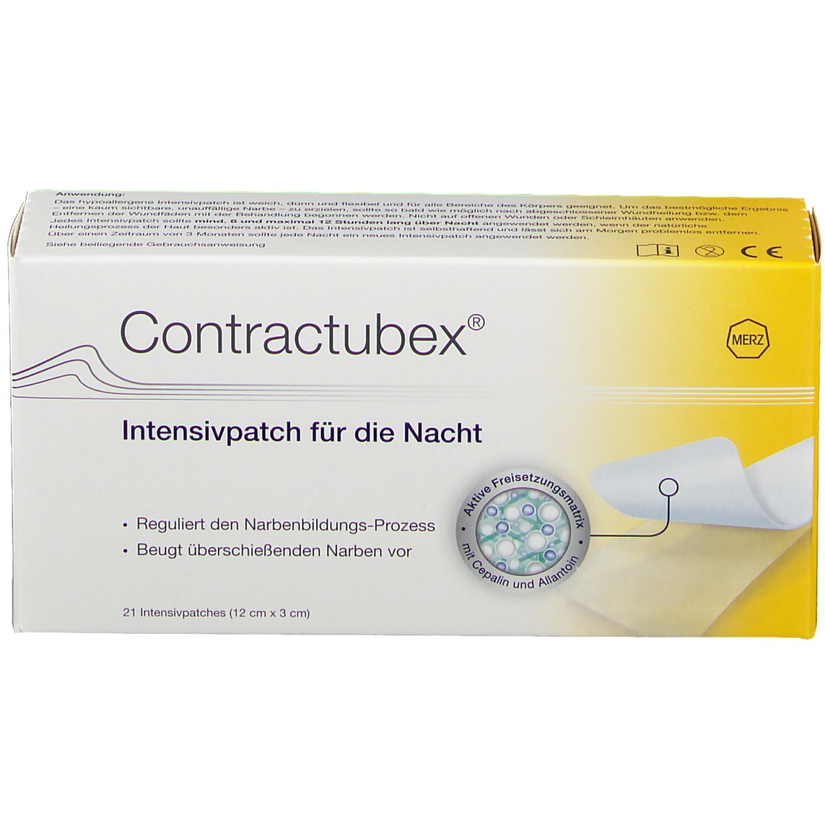 Contractubex® Intensivpatch für die Nacht 12 x 3 cm 21 St - shop ...