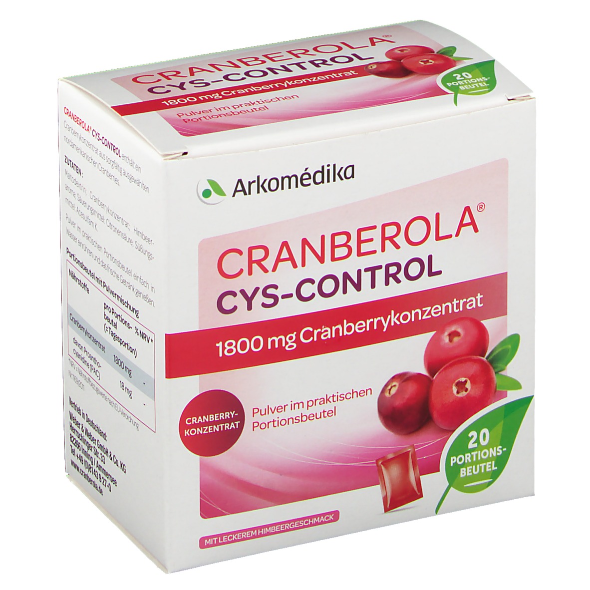 Cranberola® Cys Control Pulver 20X5 g - shop-apotheke.at