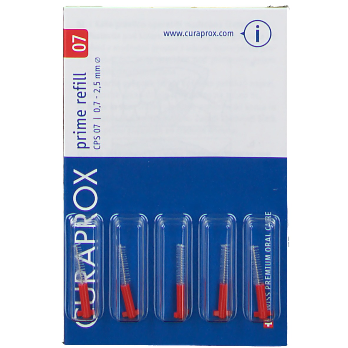Curaprox® Interdentalbürsten CPS 07 prime 0,7 - 2,5 mm 5 St - shop-apotheke.at