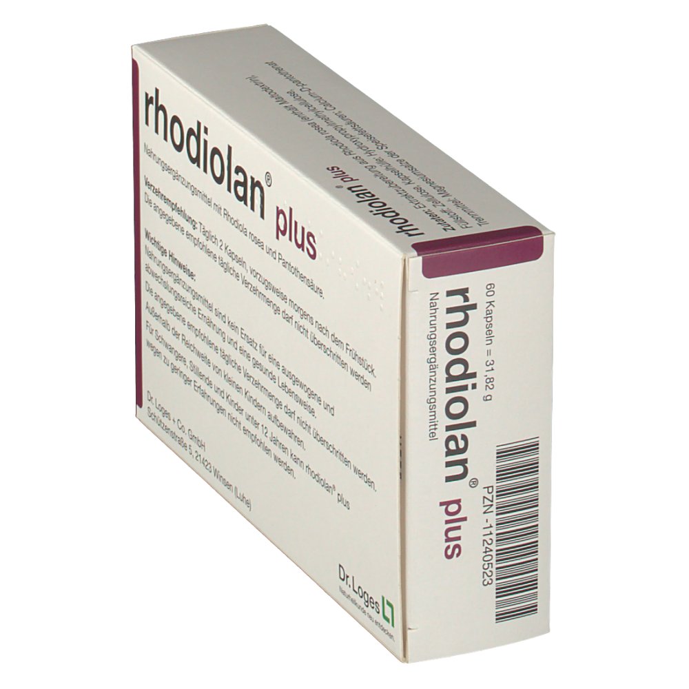 Dr.Loges rhodiolan® plus 60 St - shop-apotheke.at